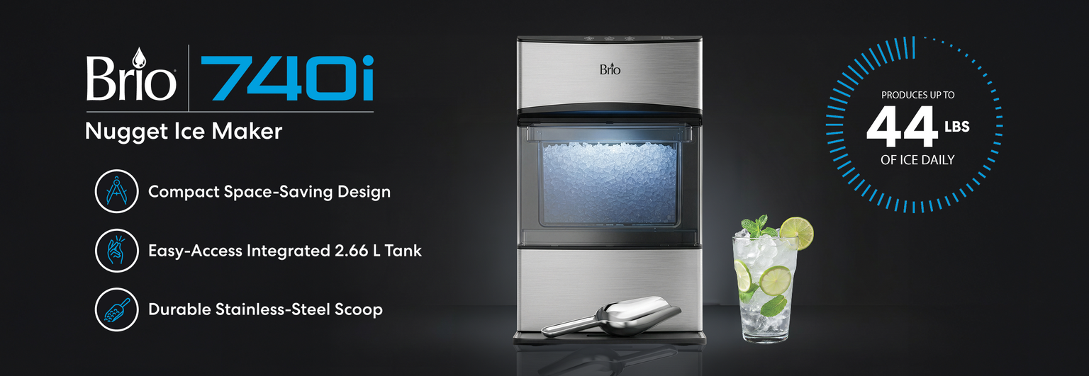 Brio 740i Countertop Ice Maker – Brio Water