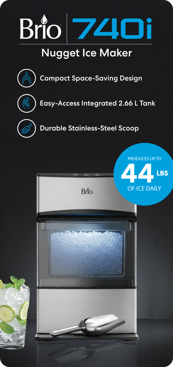 Brio 740i Countertop Ice Maker – Brio Water