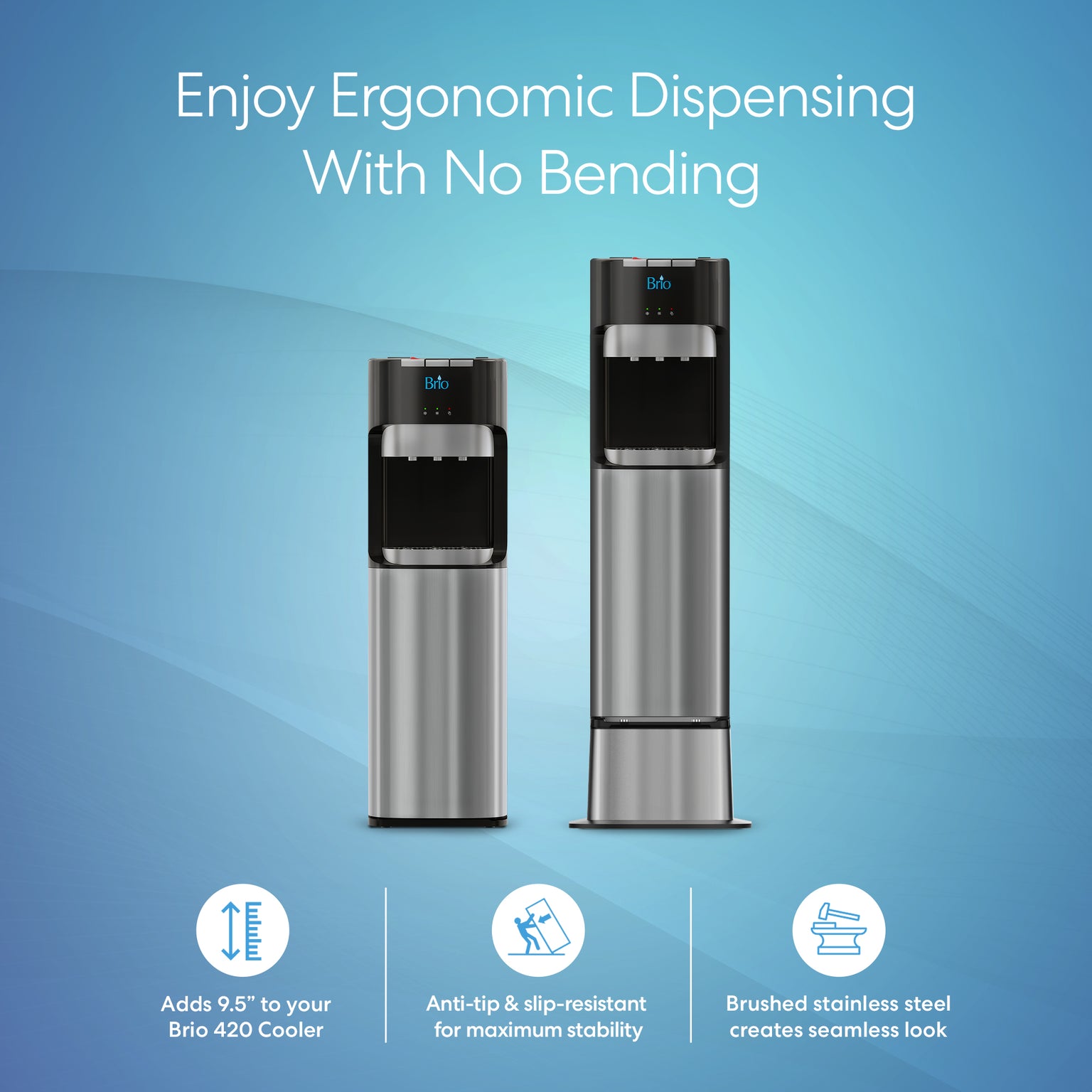 Brio Water Cooler Base – 300 Series, 400 Series, 500 Series, 700 Serie