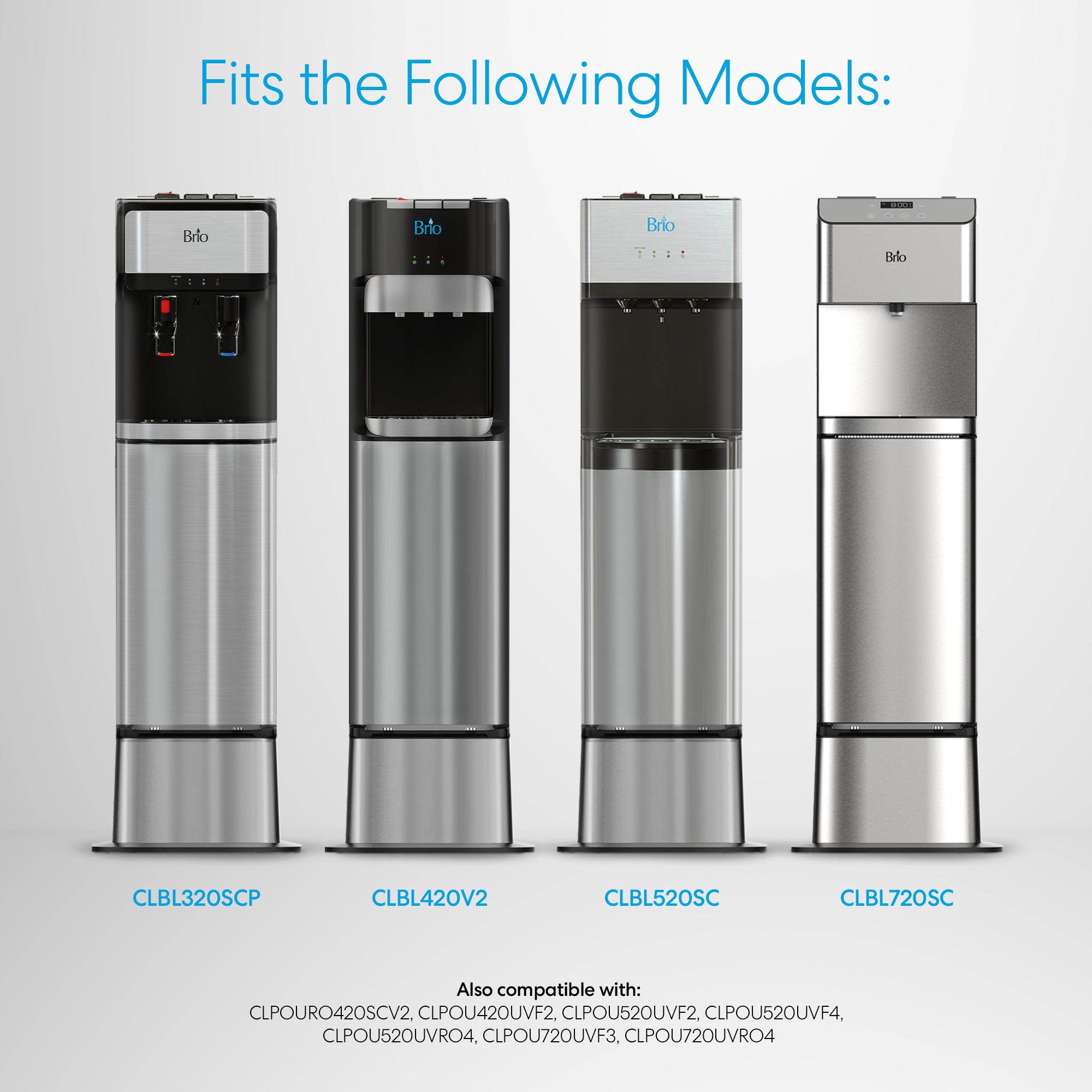 Brio Water Cooler Base – 300 Series, 400 Series, 500 Series, 700 Serie