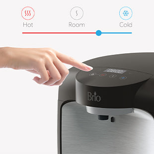 Brio 800 Series 2-Stage Bottleless Countertop Water Cooler – Brio Water