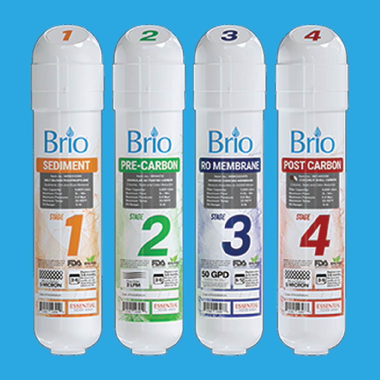 400 Series RO Bottleless Water Cooler, Stainless Steel | Brio – Brio Water