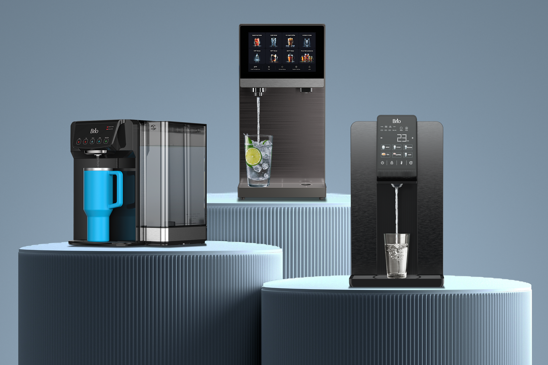 Refillable Countertop Dispensers – Brio Water