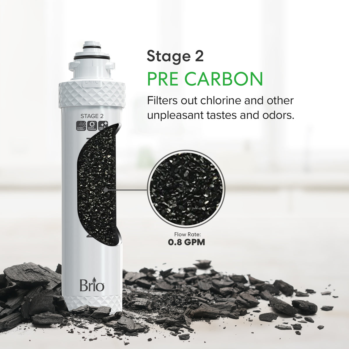 Brio 4 Stage RO Water Cooler Filter Replacement Kit For UVRO Models – Brio Water