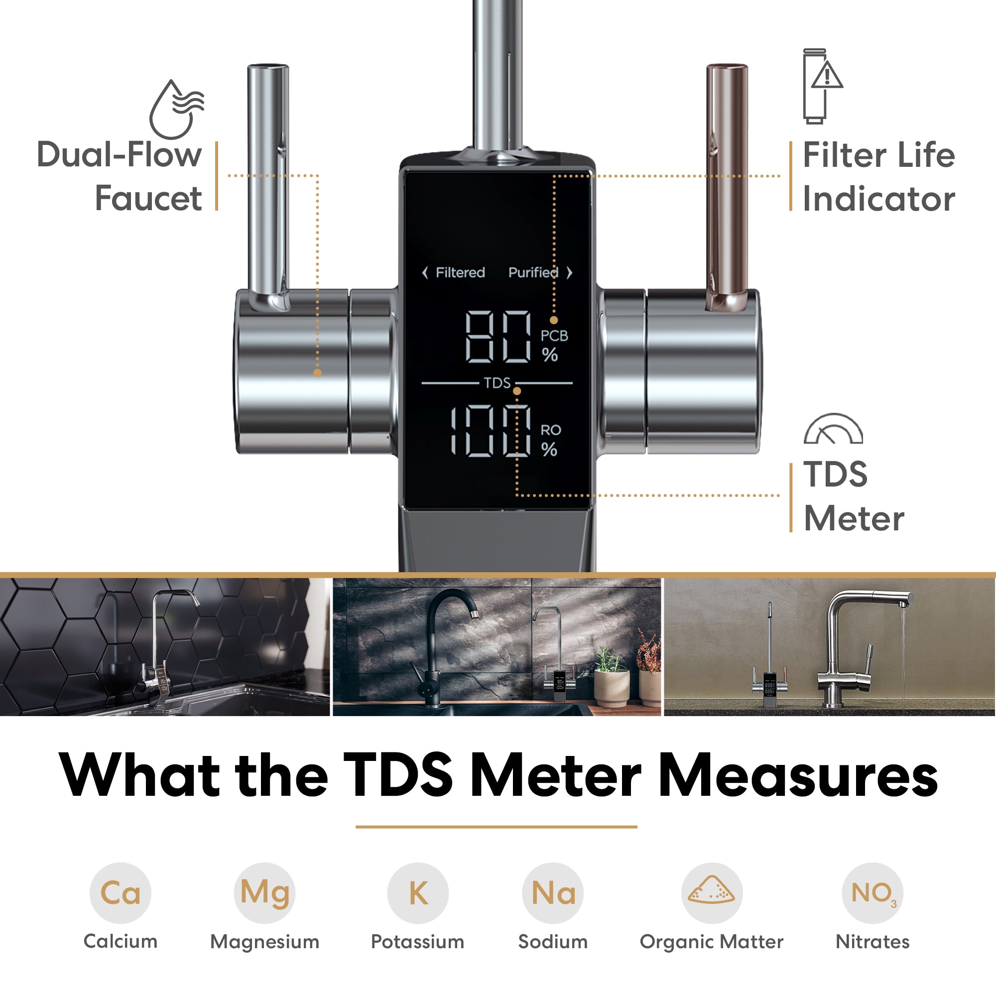 AQUUS Tankless RO Undersink Filtration System 800 GPD | Brio – Brio Water