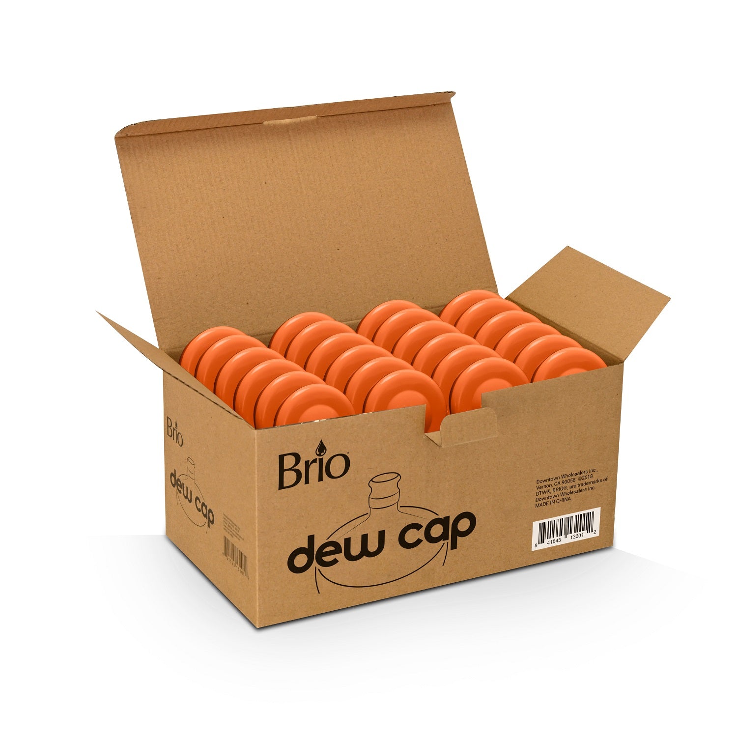 Snap-On Crown Top Water Bottle Caps (48-Pack) - Multiple Colors – Brio ...